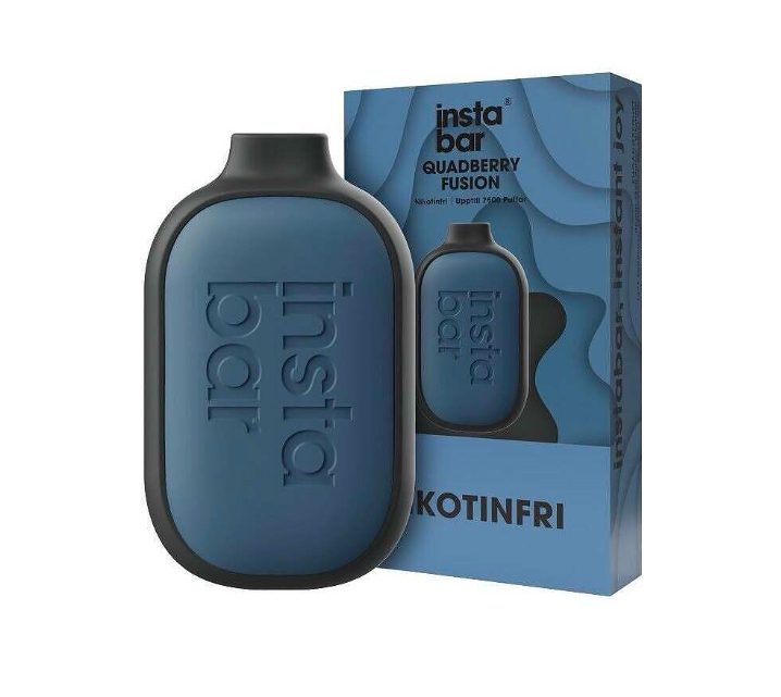 INSTA BAR Max - Disposable Pod – 7 500 Puff – Quadberry Fusion | Vape ...