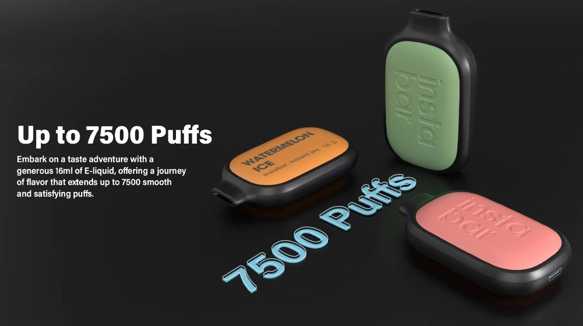 INSTA BAR Max - Disposable Pod – 7 500 Puff – Quadberry Fusion | Vape ...
