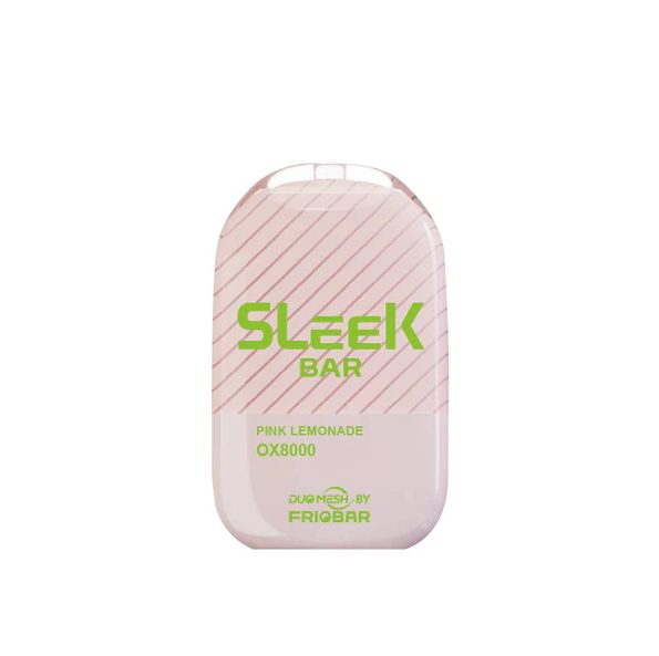 SLEEK BAR - OX8000 - Disposable Pod – 8 000 Puff – Pink Lemonade | Vape ...