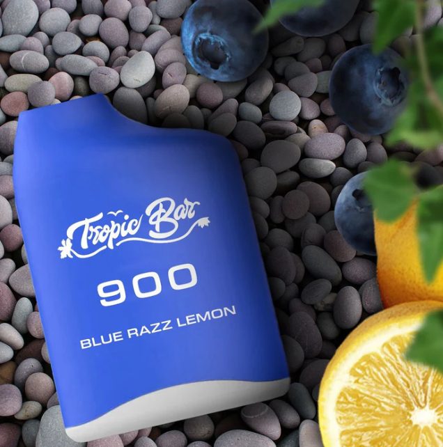 TROPIC Bar - 900 Puff – Disposable - Blue Razz Lemonade (Blue) | Vape ...